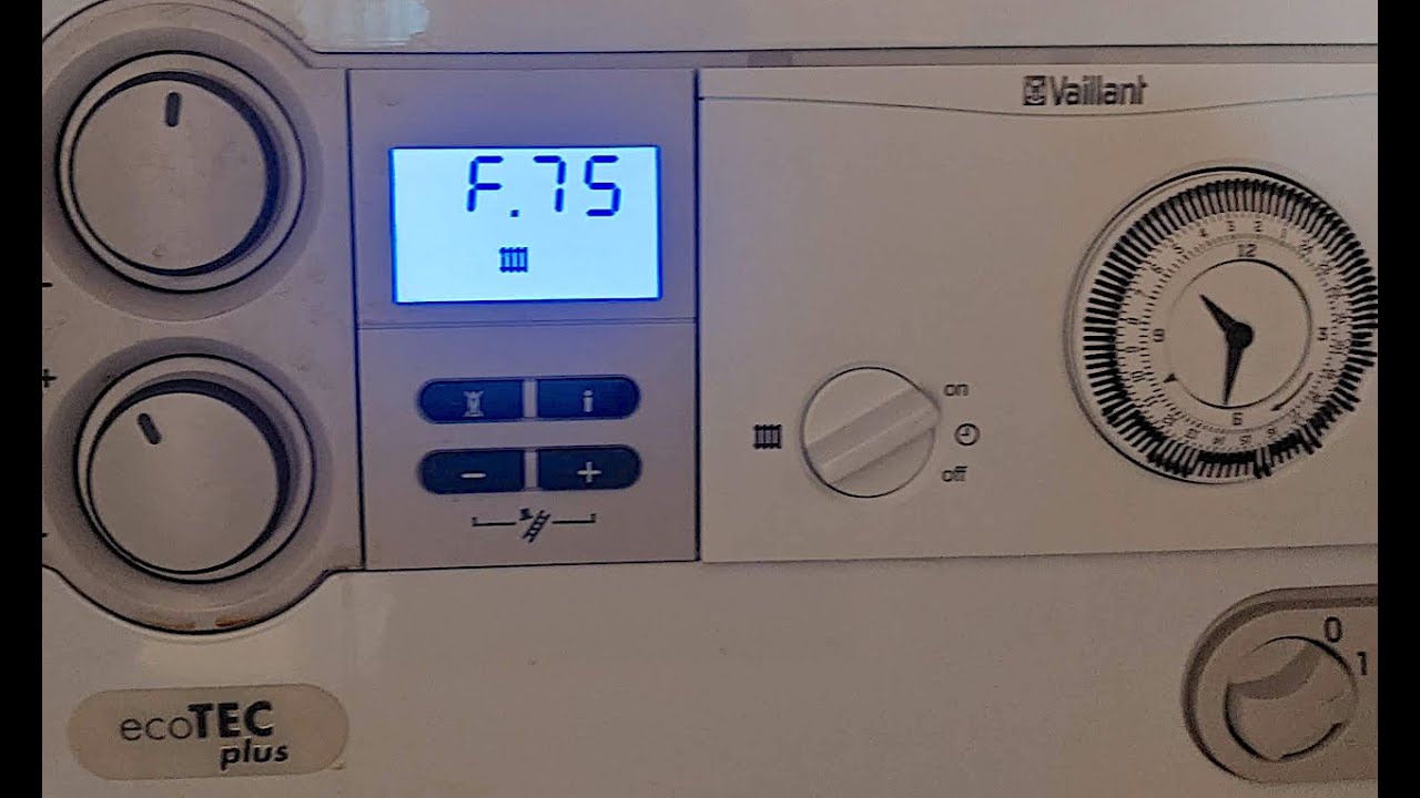 Vaillant F75 Code - What It Is, Why It Happens & How to Fix It
